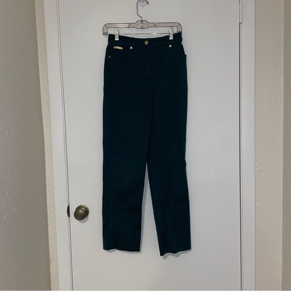 St. John | Pants & Jumpsuits | St John Green Slacks | Poshmark